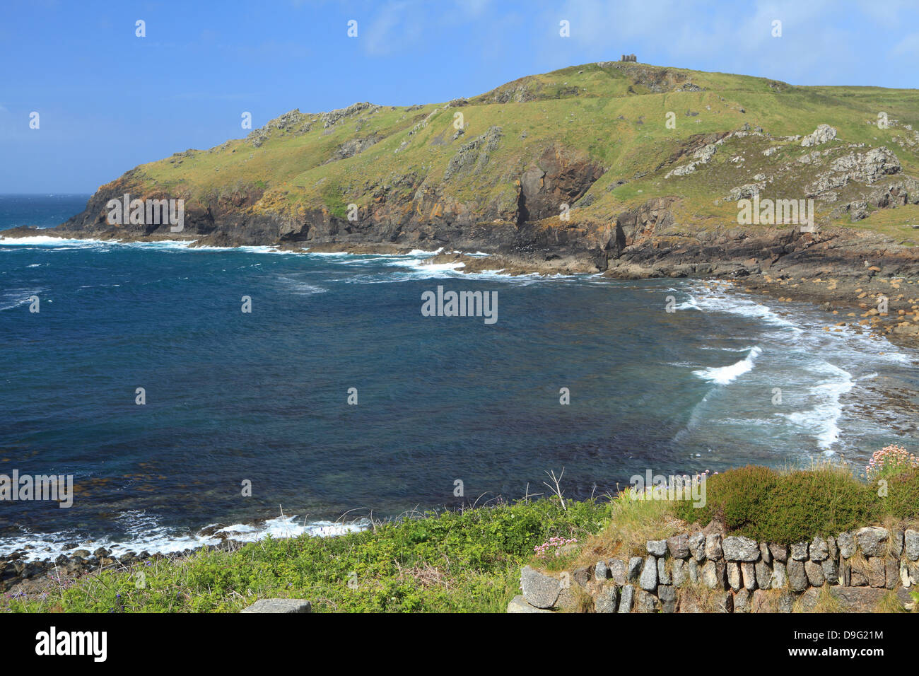 Cape cornwall porth ledden hi-res stock photography and images - Alamy