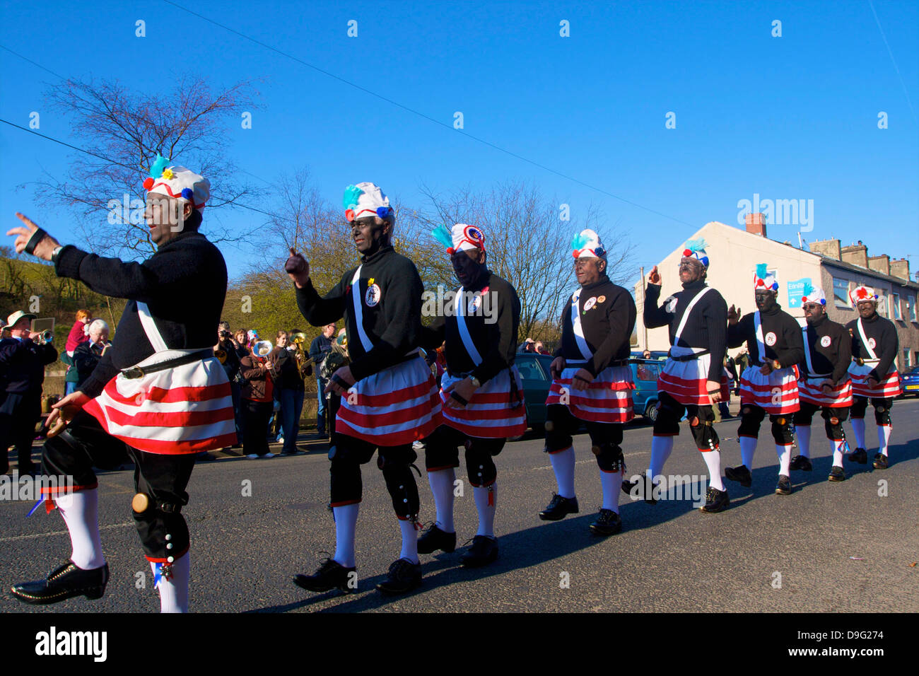 Britannia coco nut dancers hi-res stock photography and images - Alamy