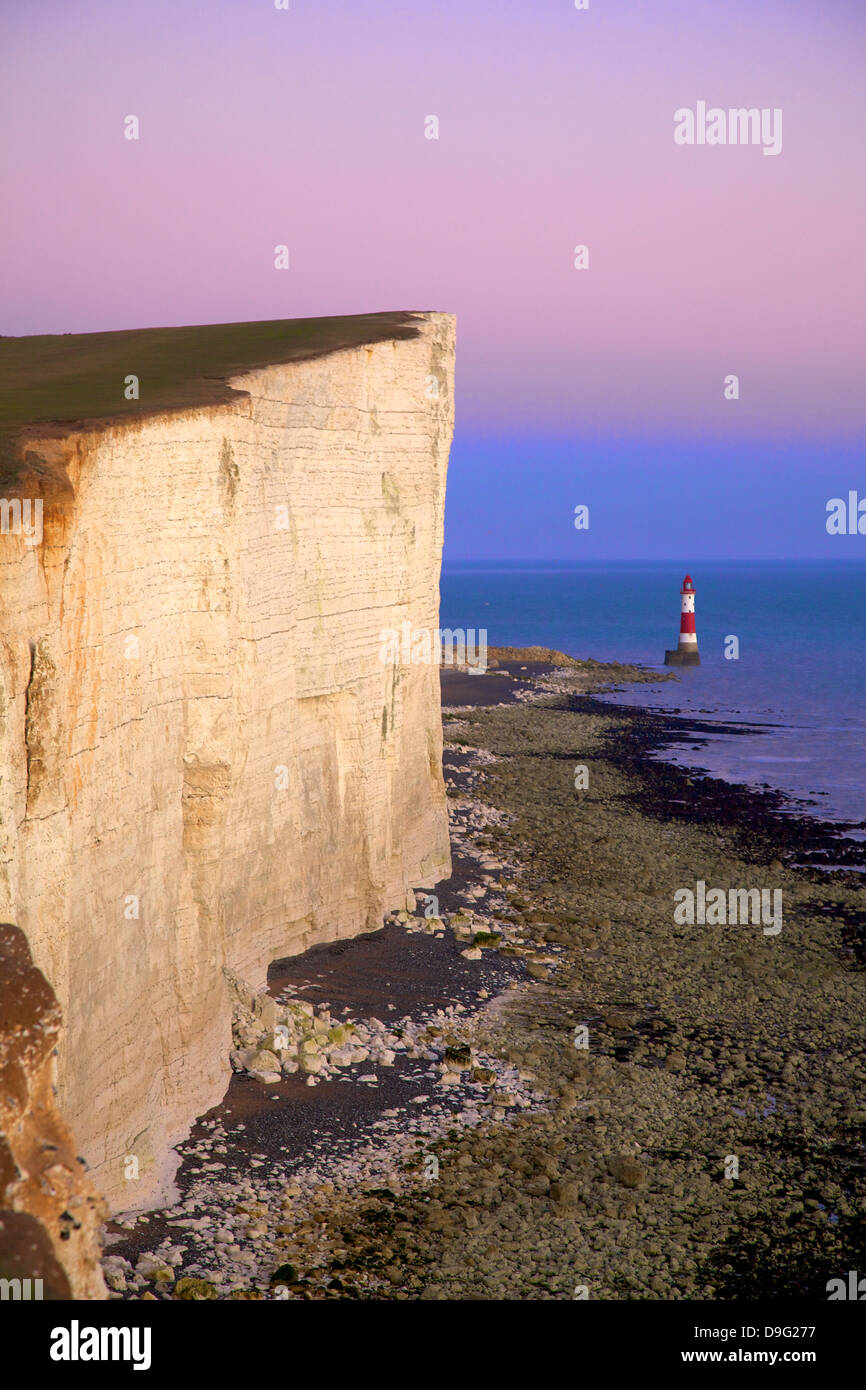 Sunset at beachy head, sussex hi-res stock photography and images - Alamy