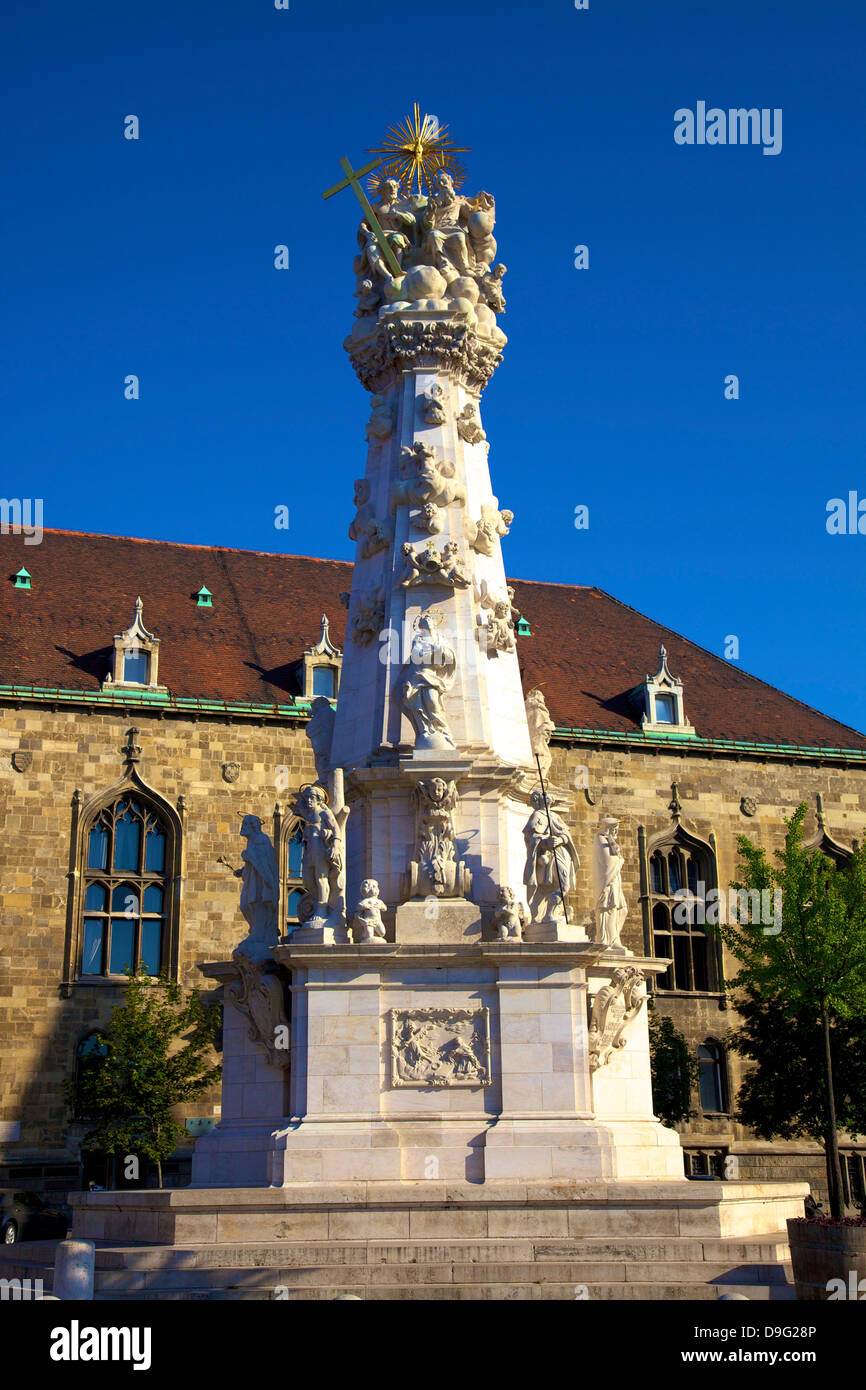 Holy Trinity Statue, Budapest, Hungary Stock Photo - Alamy