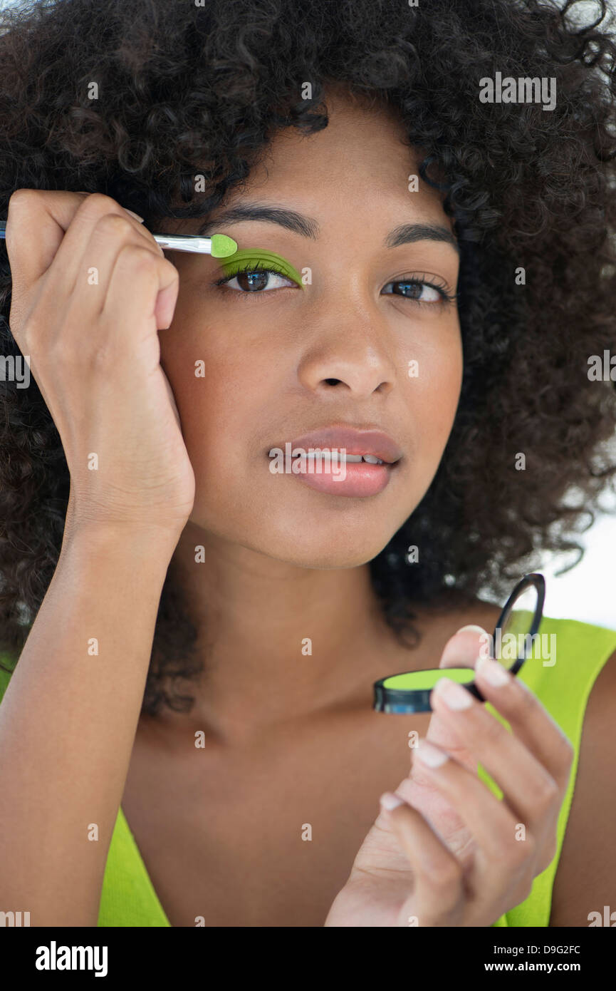 Woman mascara one person hi-res stock photography and images - Alamy