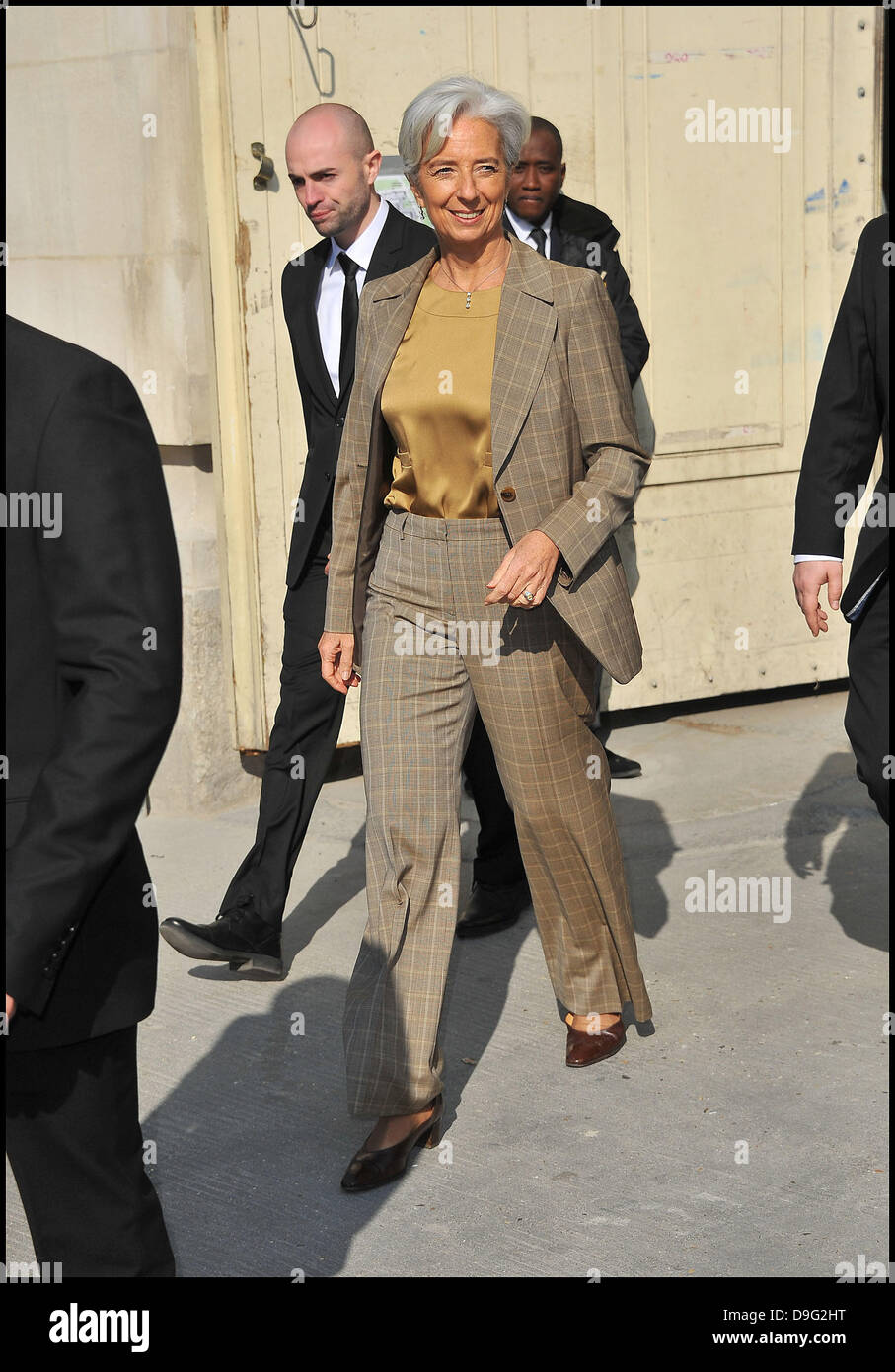 Christine Lagarde Paris Fashion Week Ready To Wear Fall/Winter 2011 ...
