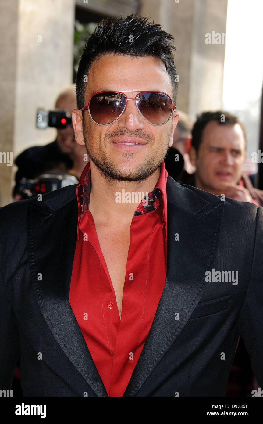 Peter Andre 'TRIC Awards' at the Grosvenor House Hotel - London ...