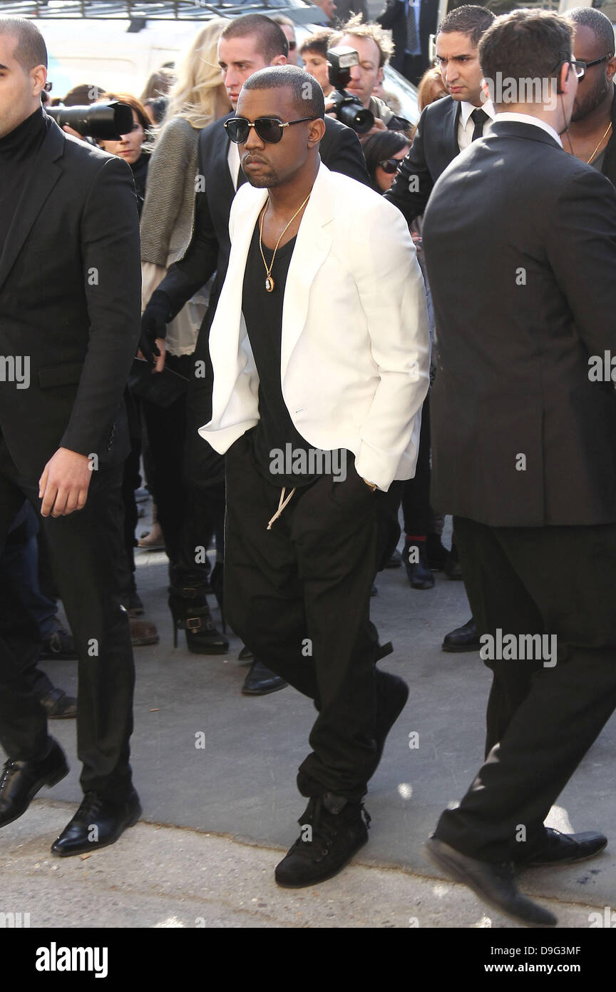Kanye West, Paris Fashion Week Ready To Wear Fall/Winter 2011 - Chanel ...