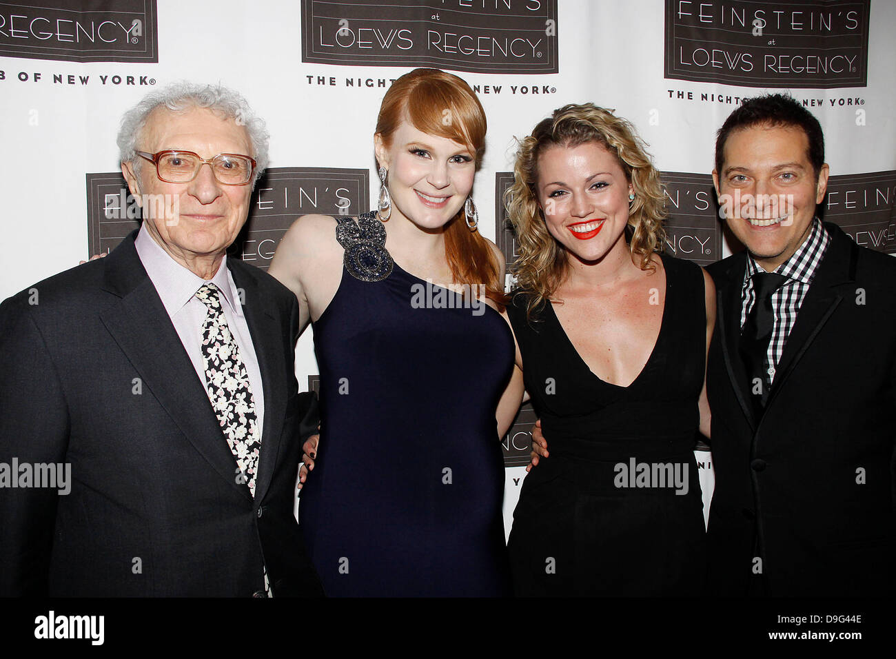Sheldon Harnick, Kate Baldwin, Rebecca Faulkenberry and Michael ...