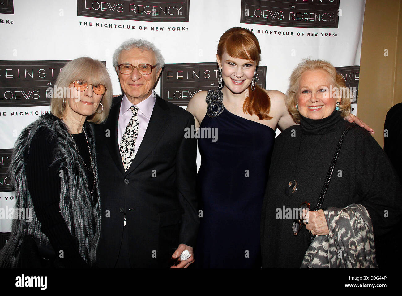 Marge Harnick, Sheldon Harnick, Kate Baldwin and Barbara Cook Opening ...