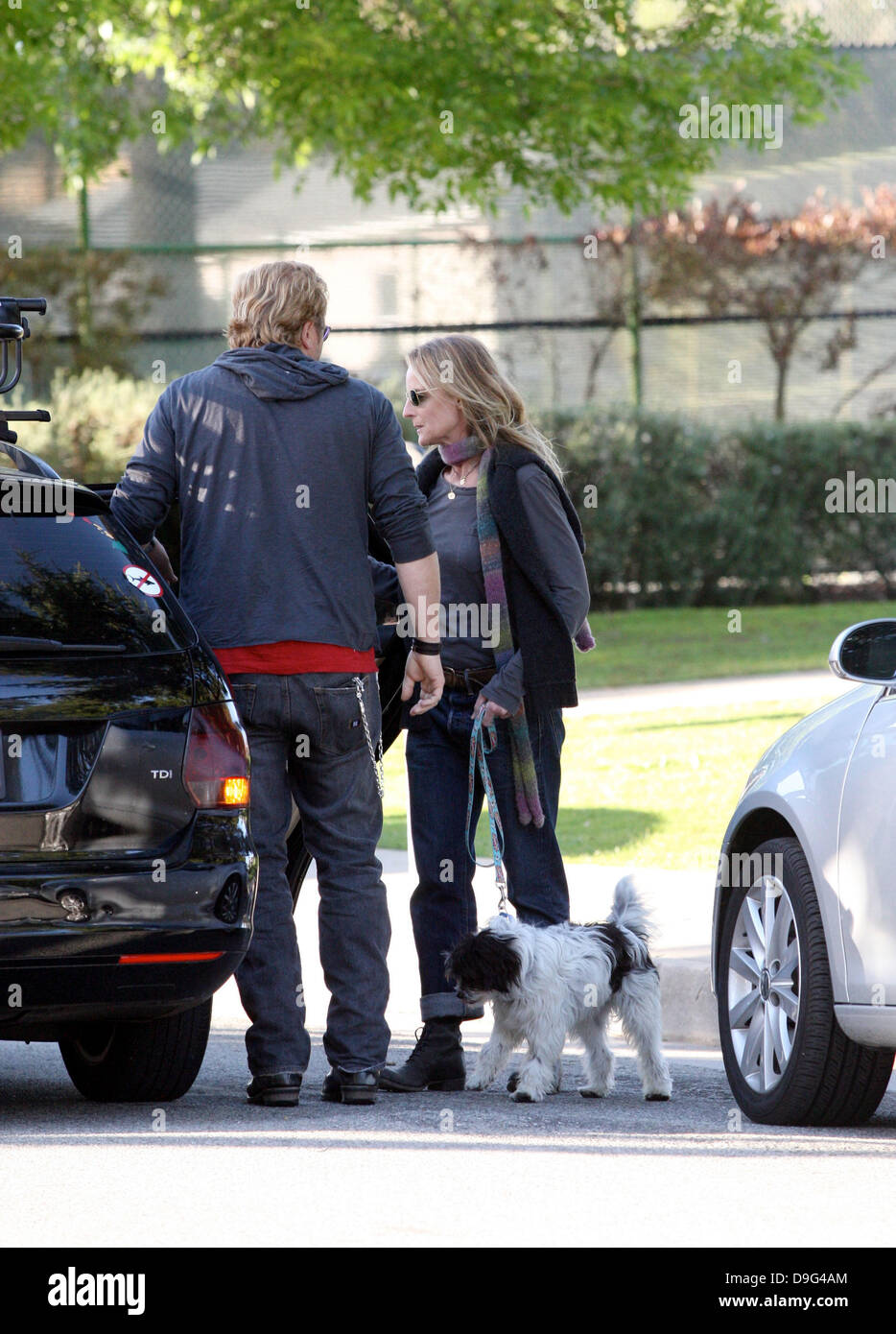 Helen hunt and husband hi-res stock photography and images - Alamy