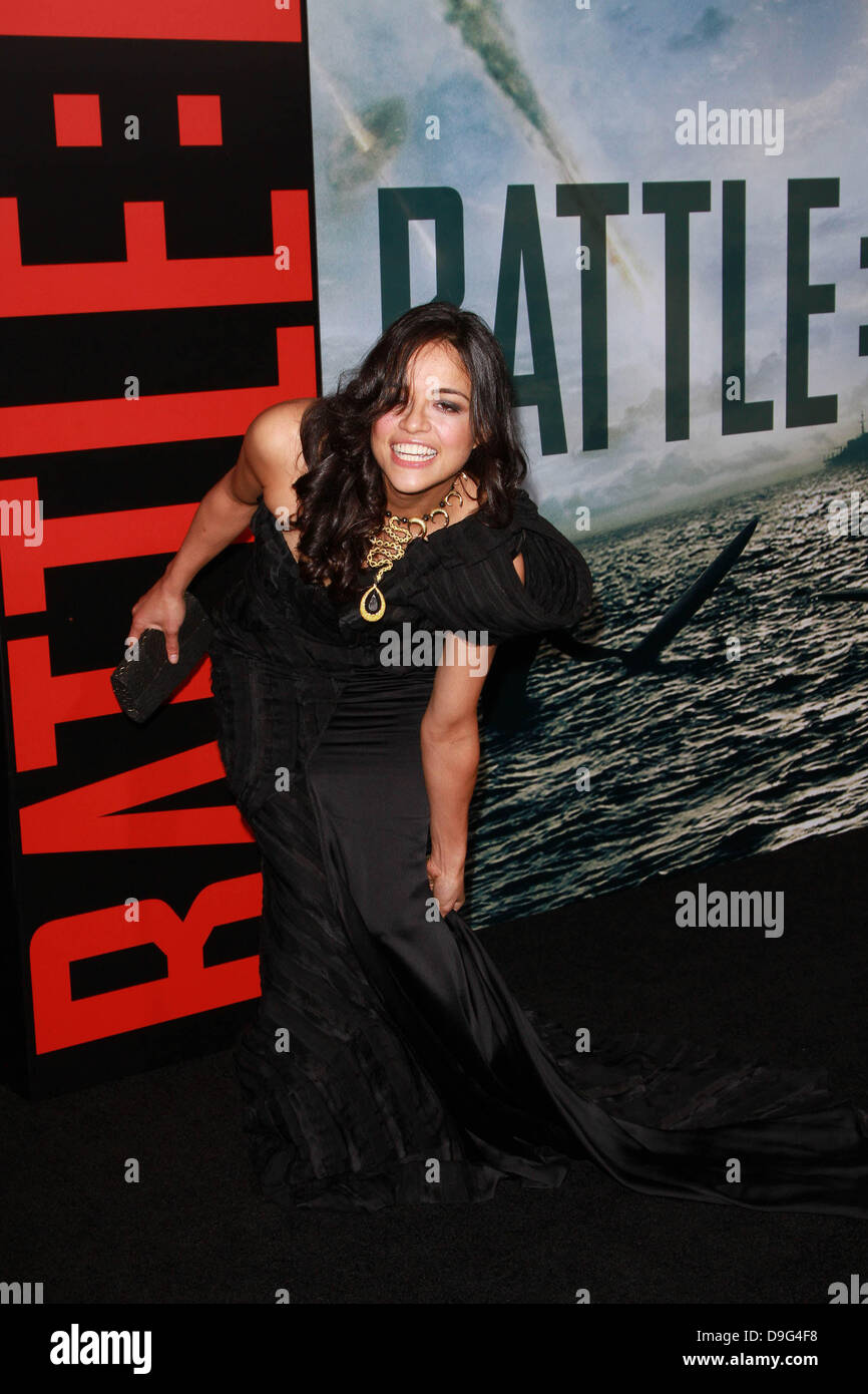 Michelle Rodriguez "Battle: Los Angeles" Los Angeles Premiere Held At ...
