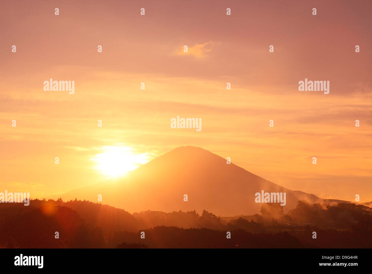 Mount fuji sunset hi-res stock photography and images - Alamy