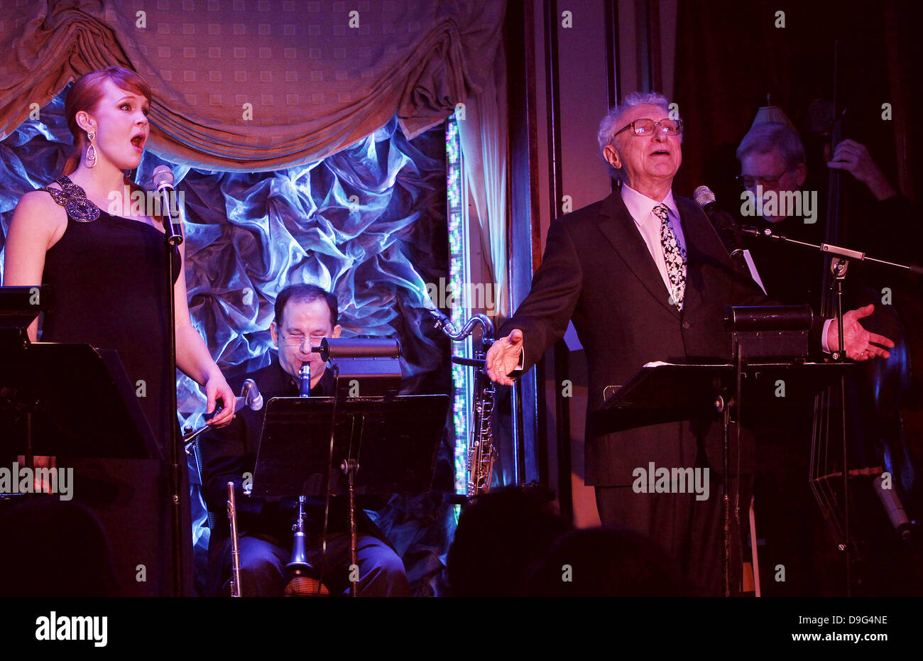 Kate Baldwin and Sheldon Harnick Opening night of Kate Baldwin 'She ...