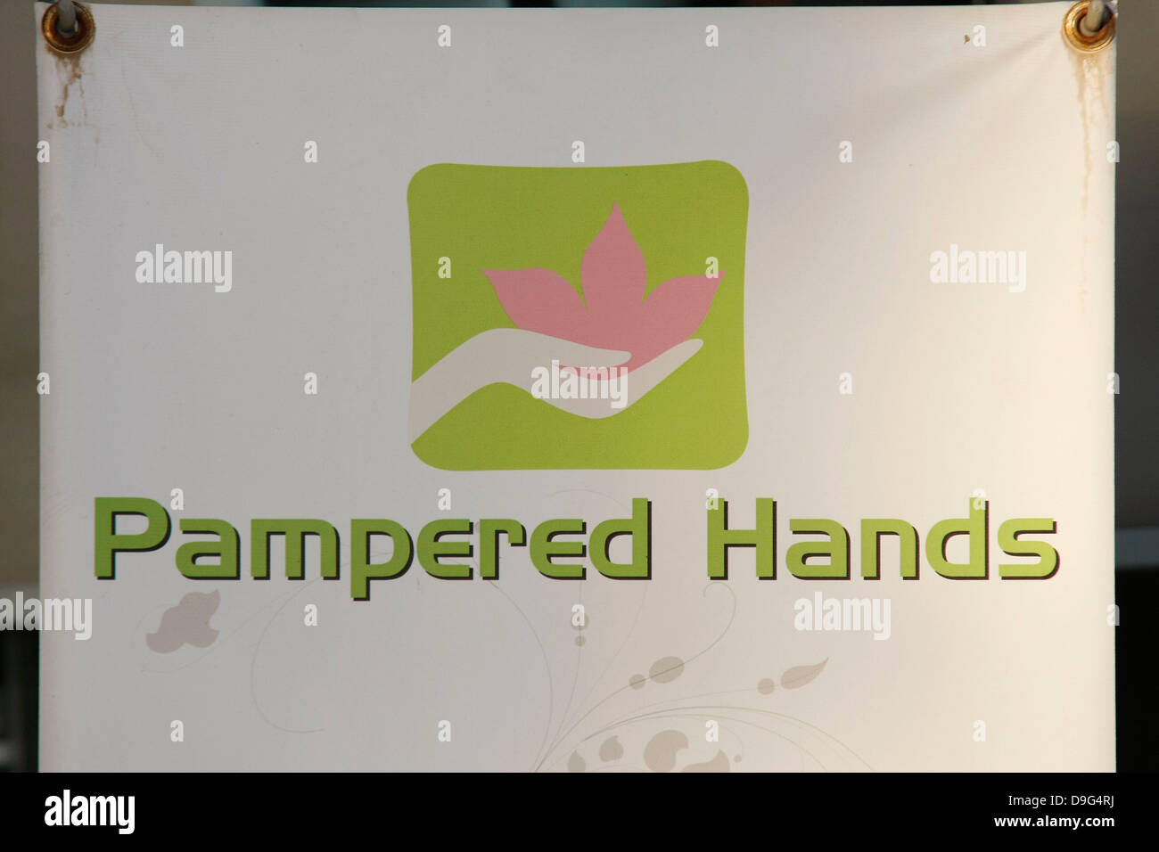 Pampered Hands nail salon Los Angeles, California - 08.03.11 Stock ...