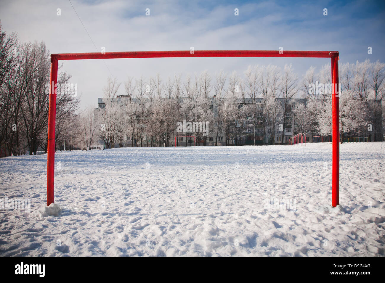 Football gate hi-res stock photography and images - Alamy