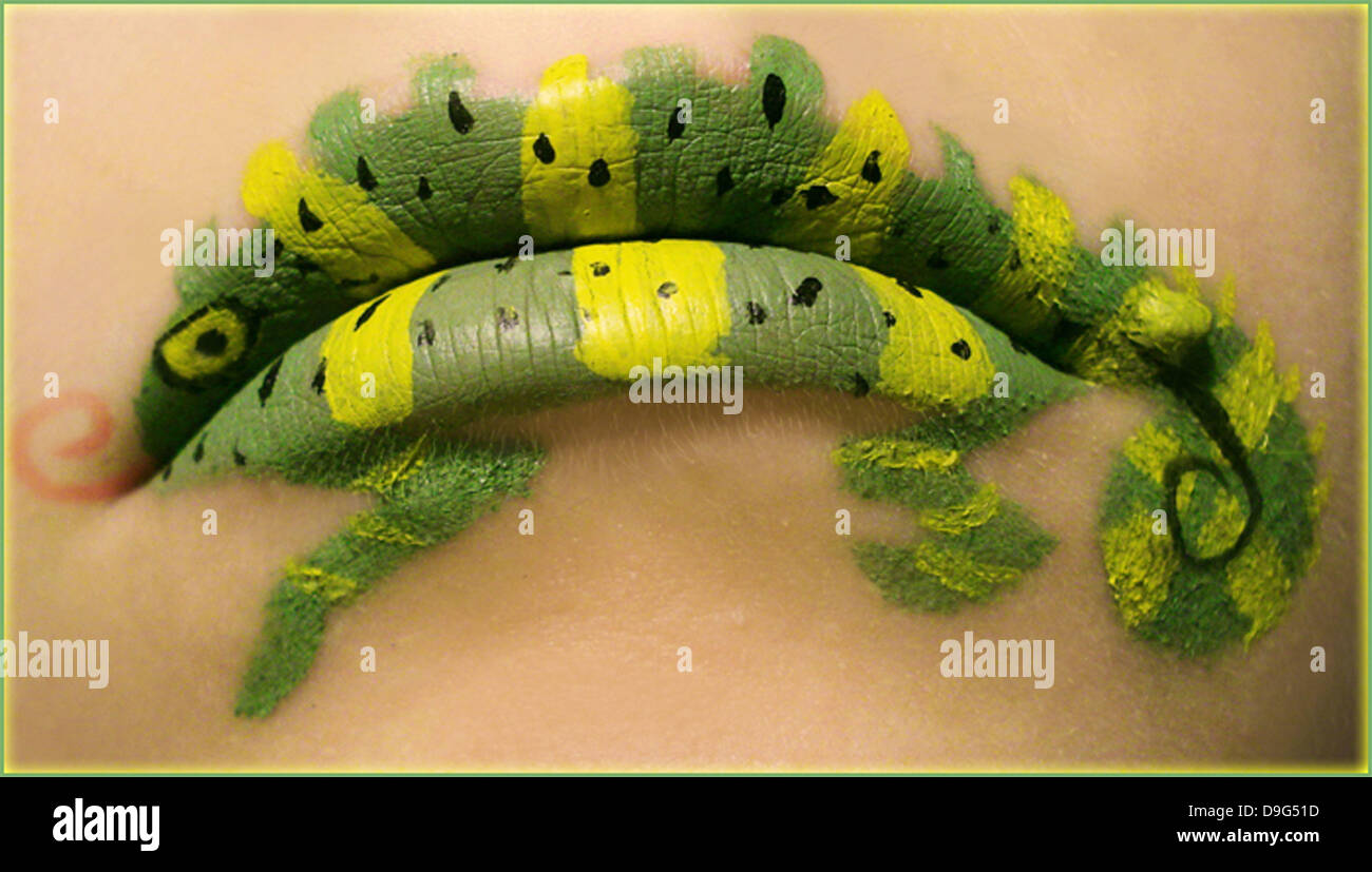 Chameleon Animal Lipsticks Artist Paige Thompson discovered some old ...