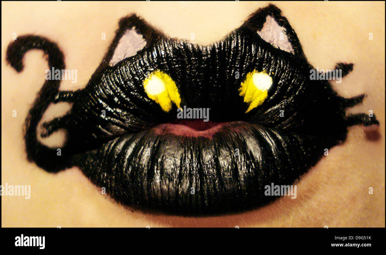Black Cat Animal Lipsticks Artist Paige Thompson discovered some old ...
