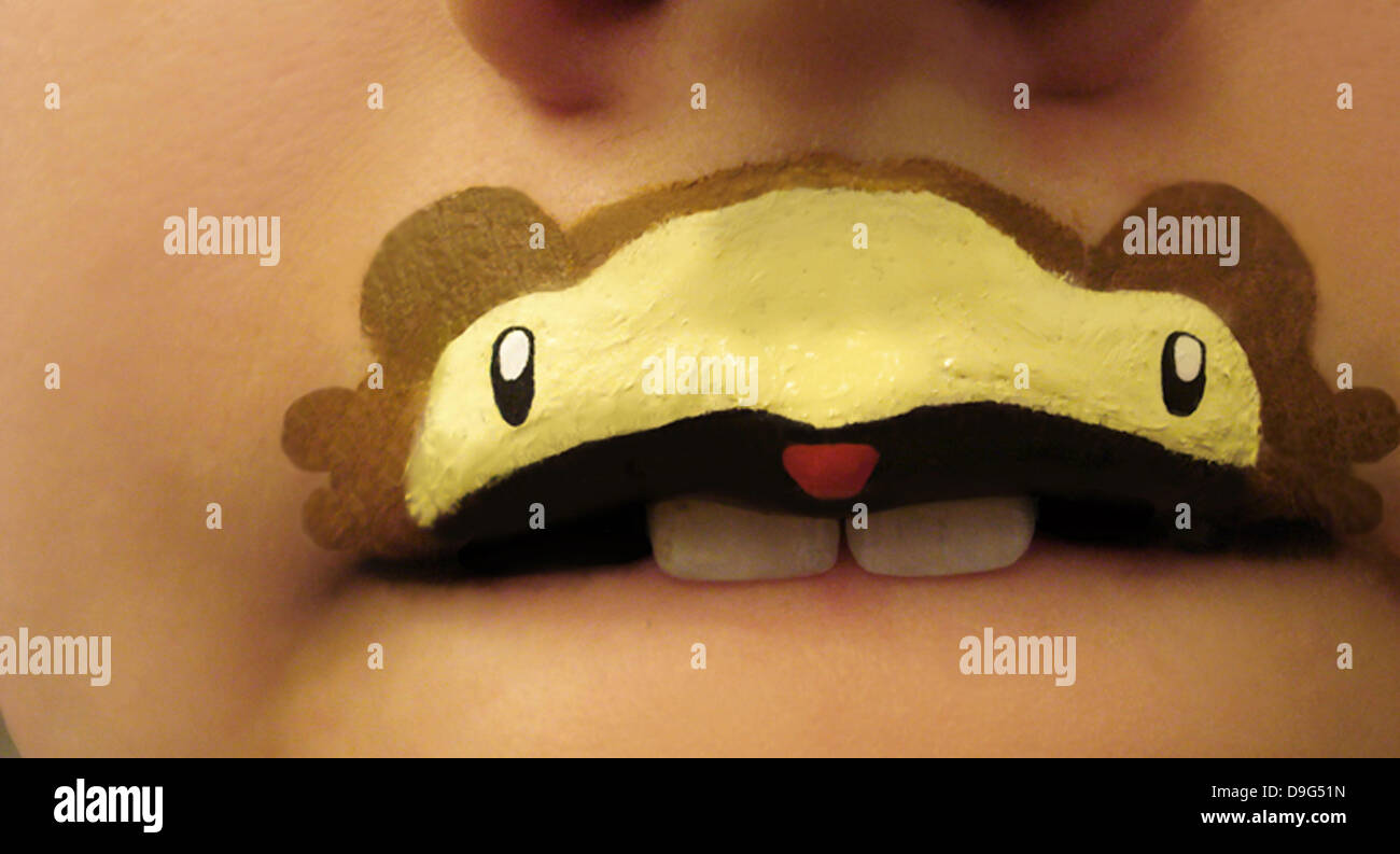 Bidoof Animal Lipsticks Artist Paige Thompson discovered some old ...