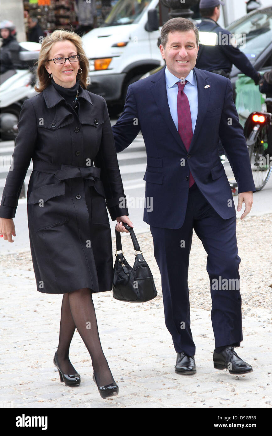 Charles Rivkin and his wife Susan Tolson Paris Fashion Week Ready To ...