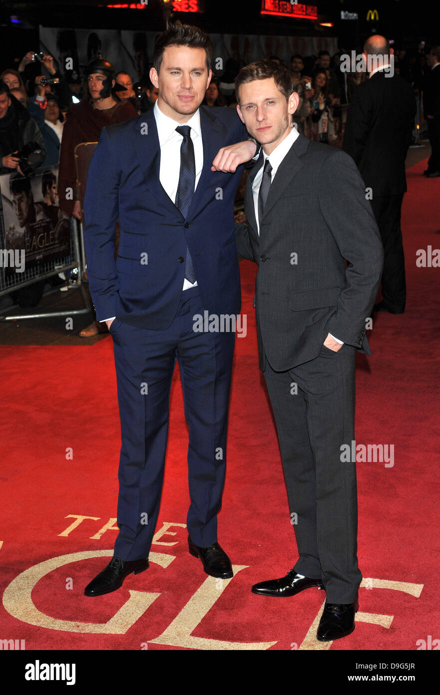 Channing Tatum, Jamie Bell UK film premiere of 'The Eagle' held at the ...