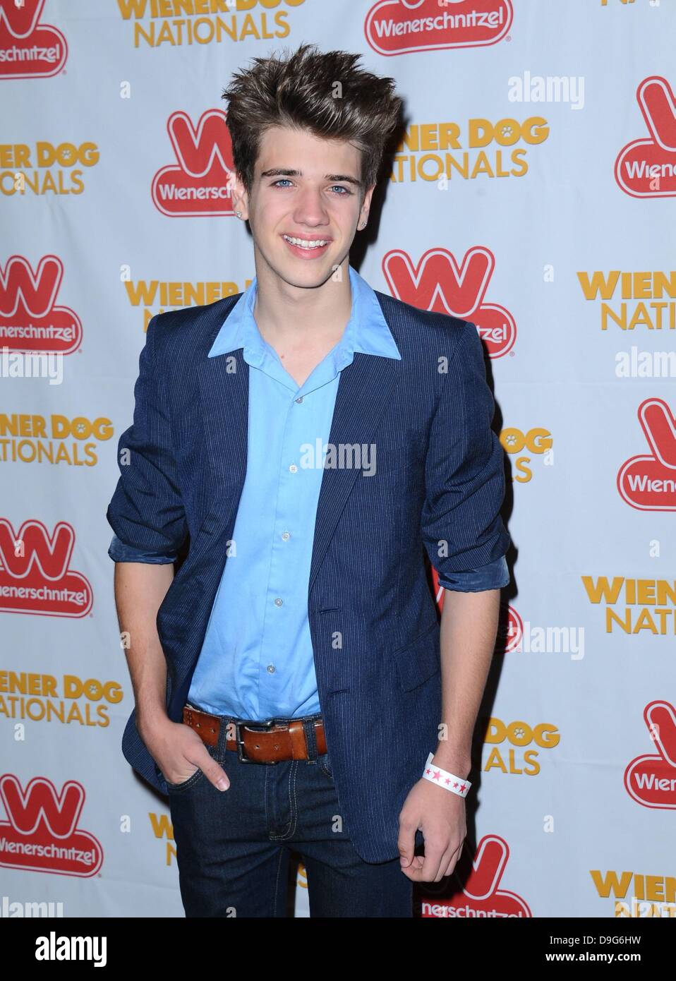 Los Angeles, Ca. 18th June, 2013. Brandon Tyler Russell at arrivals for ...