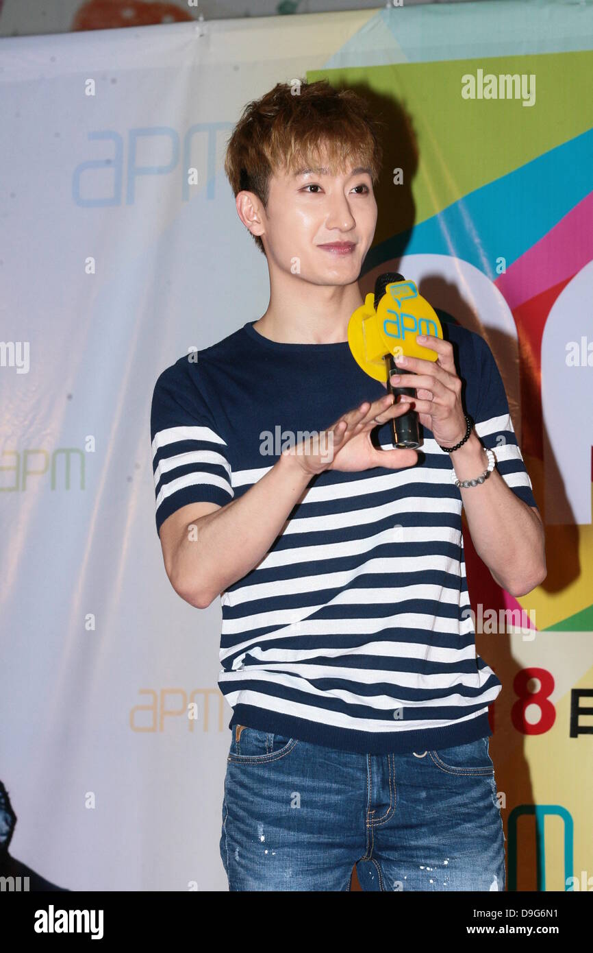 Zhou Mi propagandized for his book in Hong Kong, China on Tuesday June ...