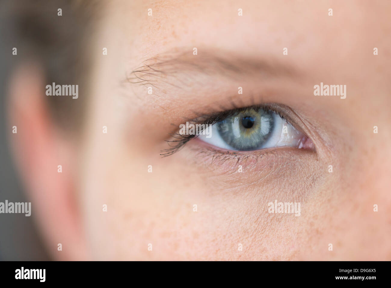 Close up photography of a womans eye hi-res stock photography and ...