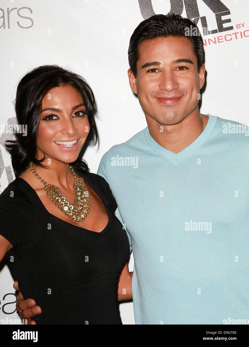Mario Lopez and girlfriend Courtney Mazza UK Style by French Connection ...