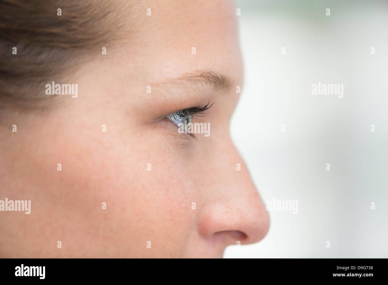 Close up photography of a womans eye hi-res stock photography and ...