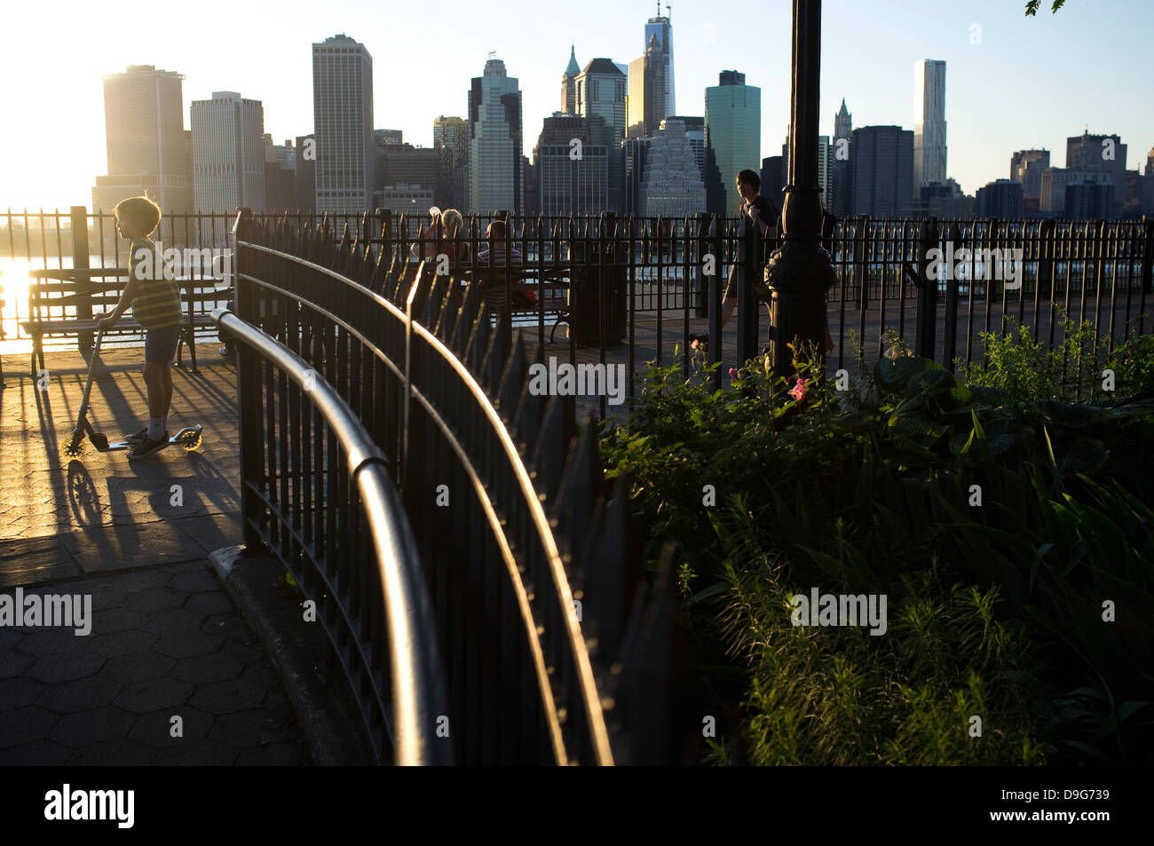 Brooklyn heights promenade new york hi-res stock photography and images ...