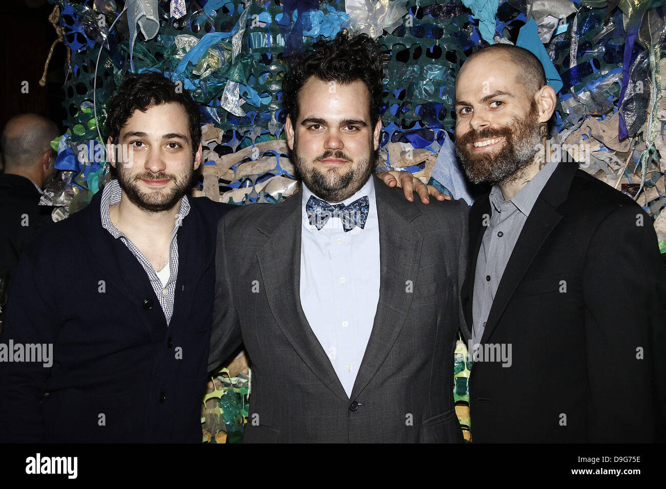 Teddy Bergman, Greg Hildreth and Matt D'Amico Opening night after party ...