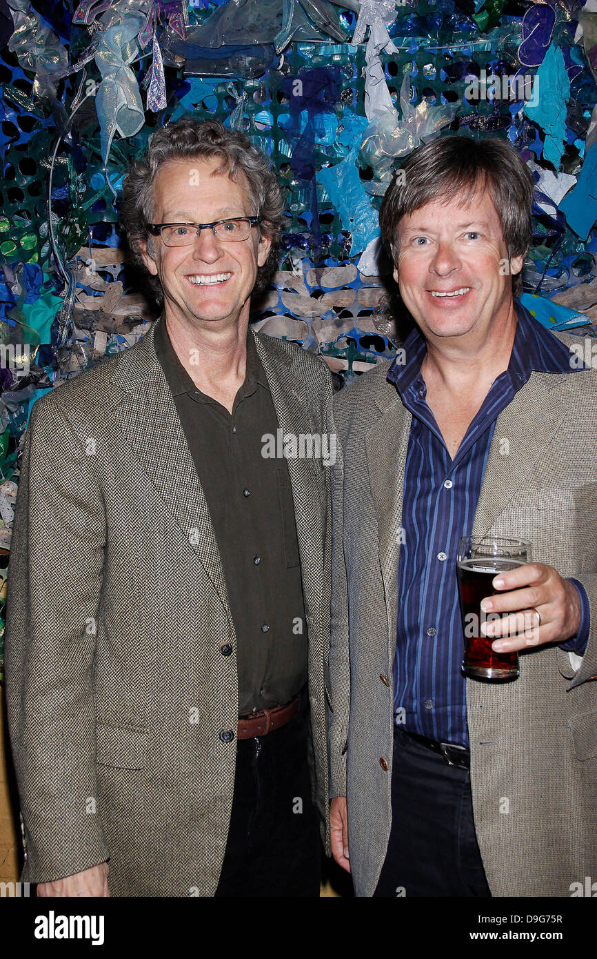 Ridley Pearson and Dave Barry Opening night after party for the Off ...