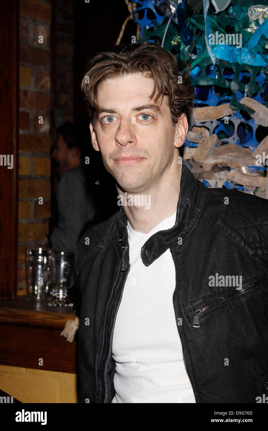 Christian Borle Opening night after party for the Off-Broadway ...