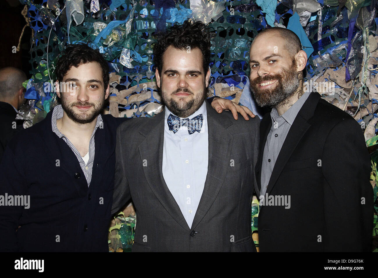 Teddy Bergman, Greg Hildreth and Matt D'Amico Opening night after party ...