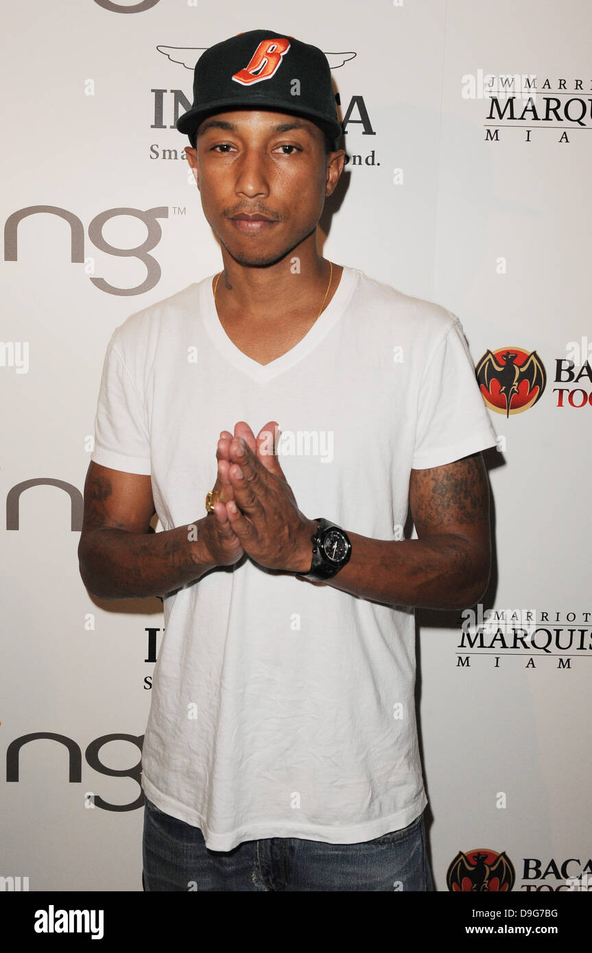 Pharrell The Ocean Drive Magazine 18th Anniversary party presented by ...