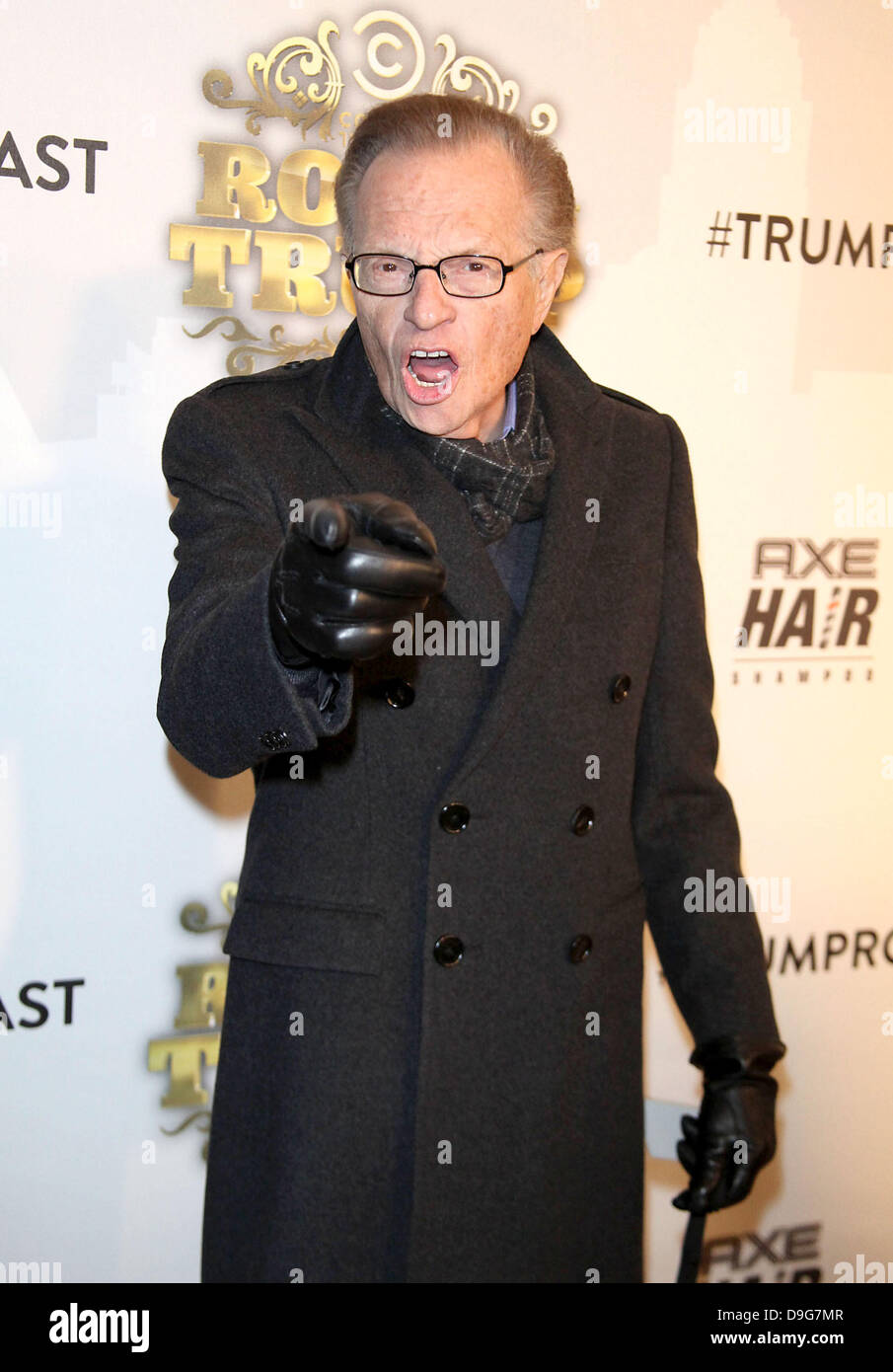 Donald trump and larry king hi-res stock photography and images - Alamy