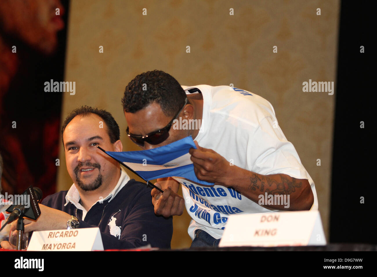 Ricardo Mayorga The final Press conference for Miguel Cotto and Ricardo ...