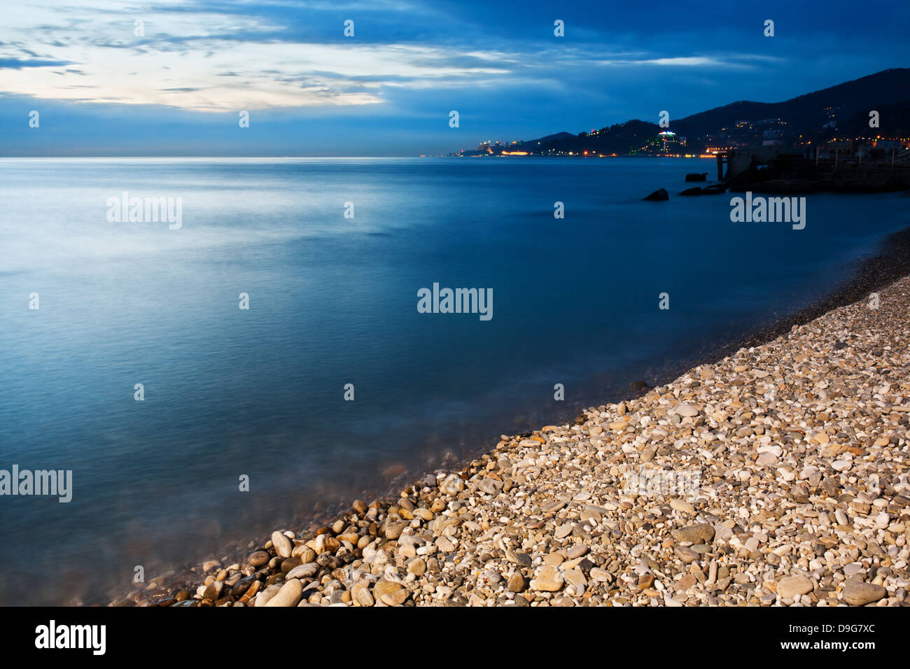 Coastal Landscape after Sunset Stock Photo - Alamy Coastal Landscape after Sunset Stock Photo - Alamy