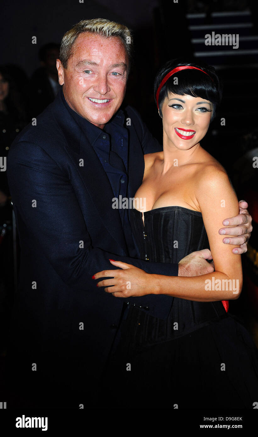 Michael Flatley and Ciara Sexton at the premiere of Lord Of The Dance ...