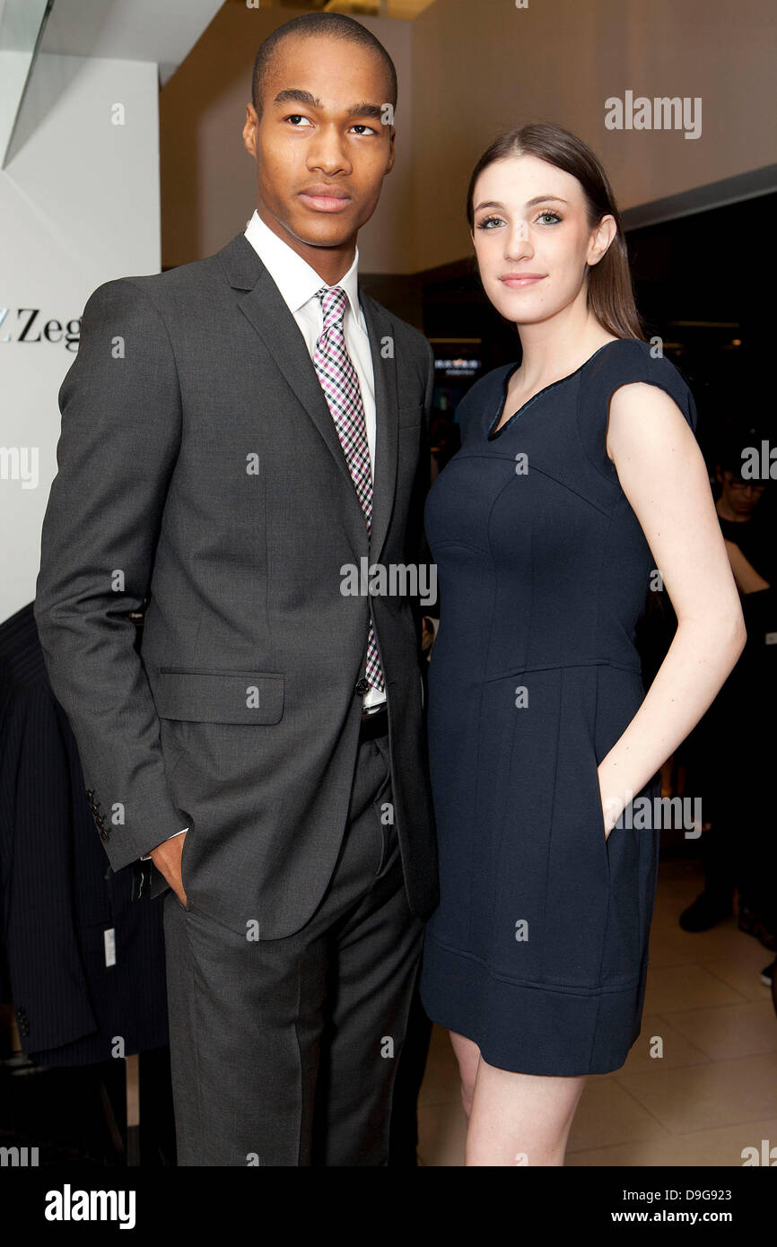 Marcell Harris (Major Models) & Renee Vermeual (APM Model Management) (Planet Green's The ...