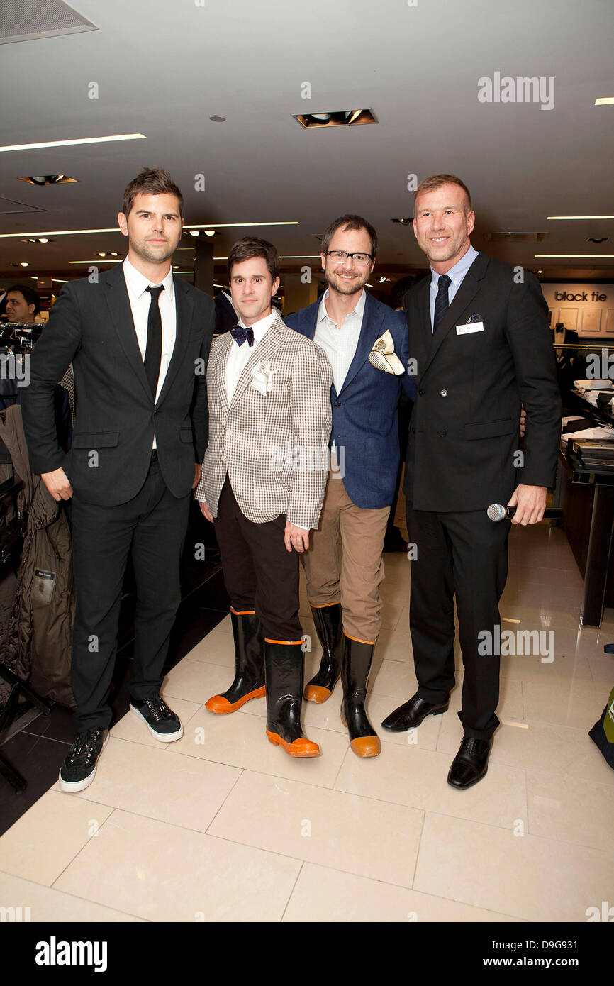 GQ's Merchandising Stylist Brett Fahigren & Kevin Harter( Bloomongdale ...
