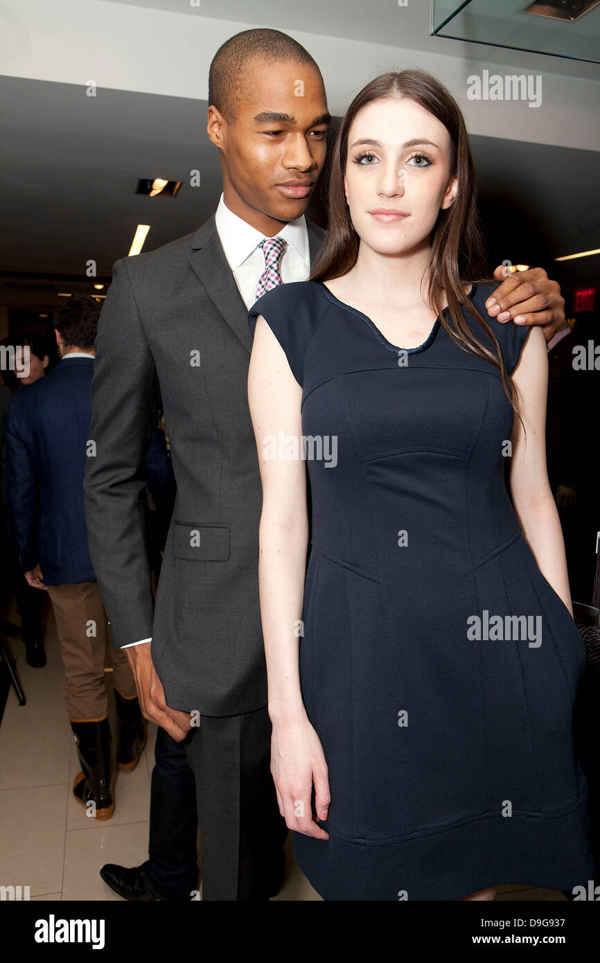 Marcell Harris (Major Models) & Renee Vermeual (APM Model Management) (Planet Green's The ...
