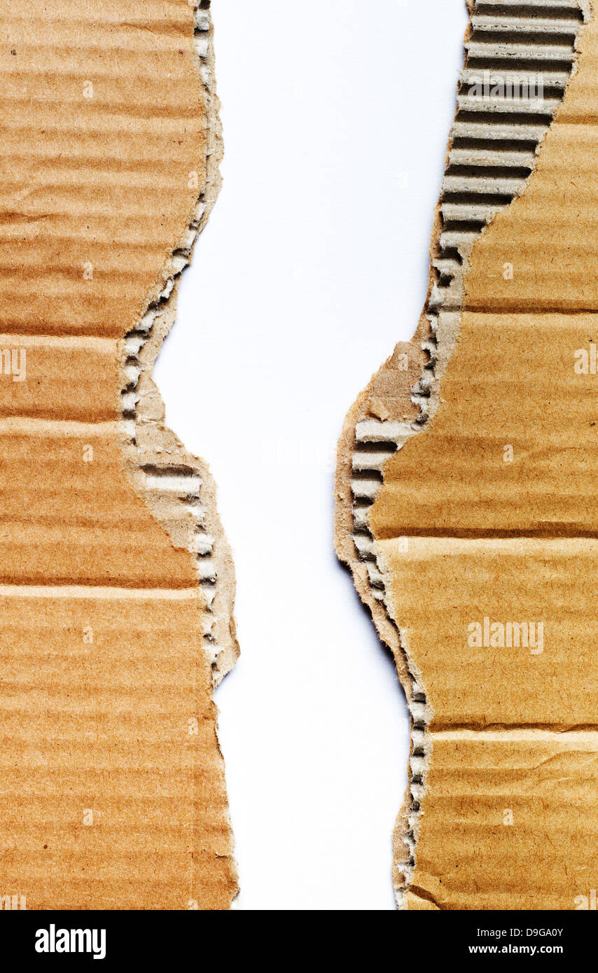 cardboard teared apart Stock Photo - Alamy