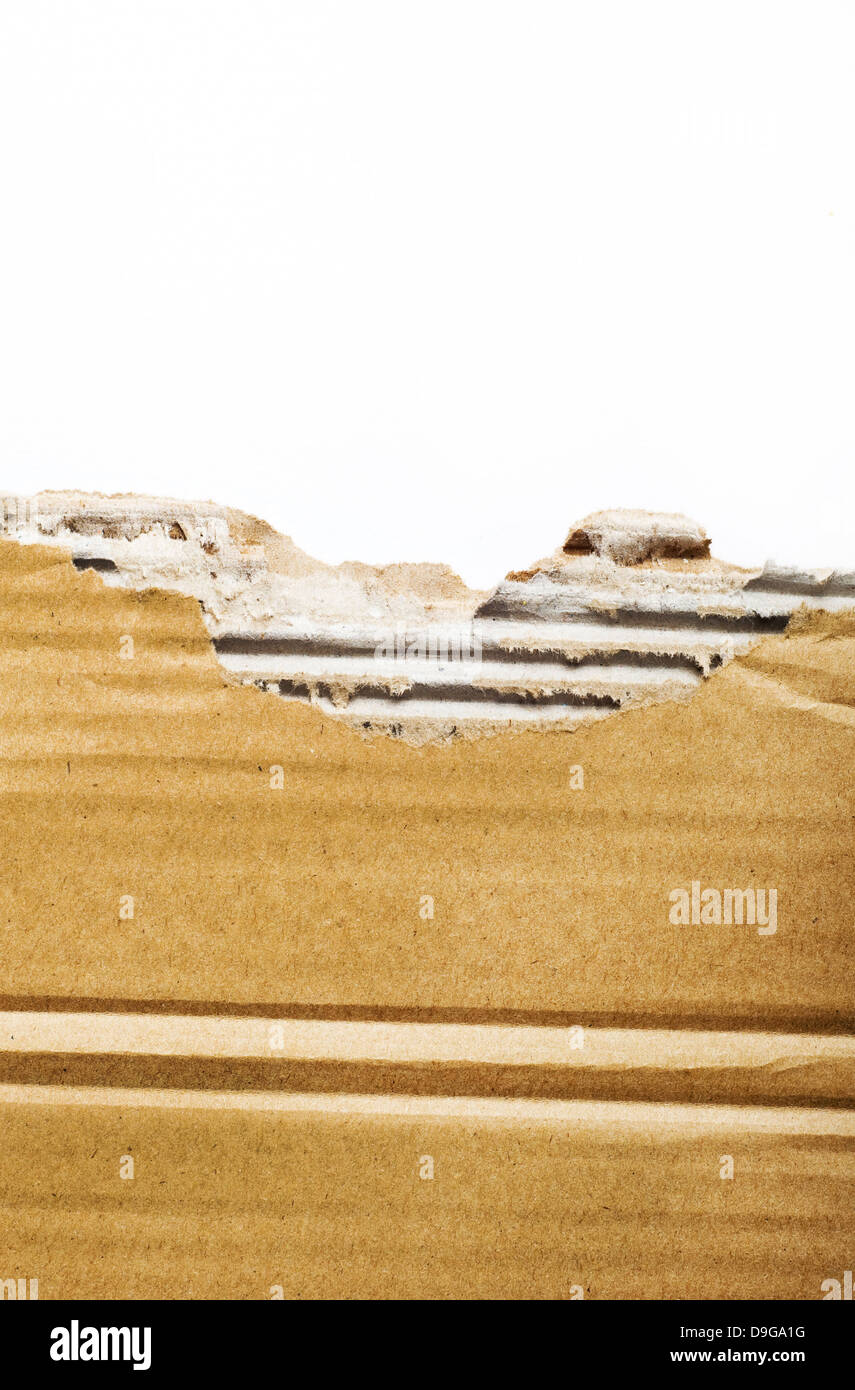 cardboard teared apart Stock Photo - Alamy