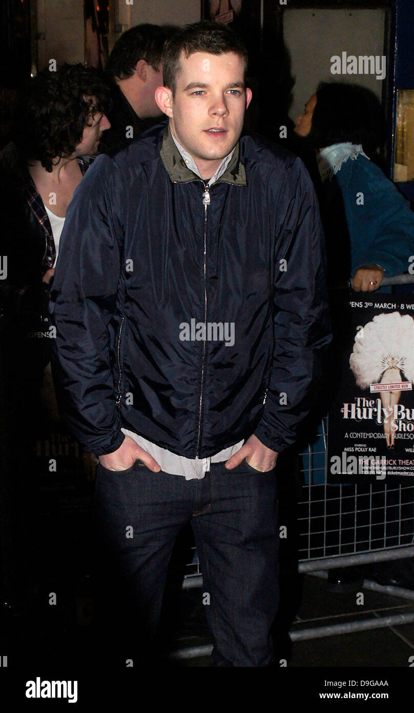 Russell Tovey The Hurly Burly Show Press Night - Arrivals London ...