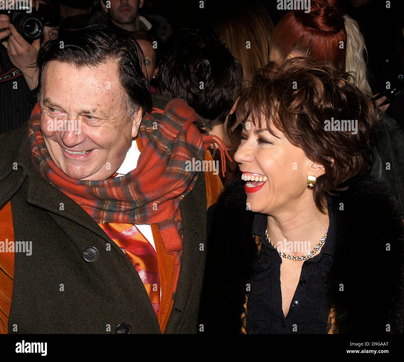 Kathy Lette and Barry Humphries The Hurly Burly Show Press Night ...
