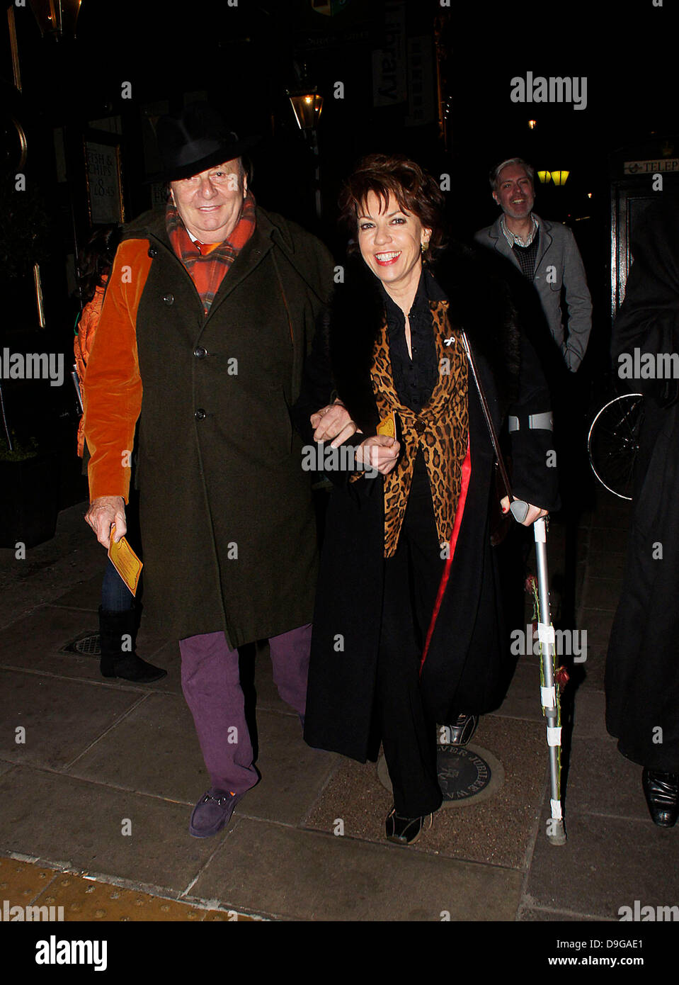 Kathy Lette And Barry Humphries The Hurly Burly Show Press Night ...