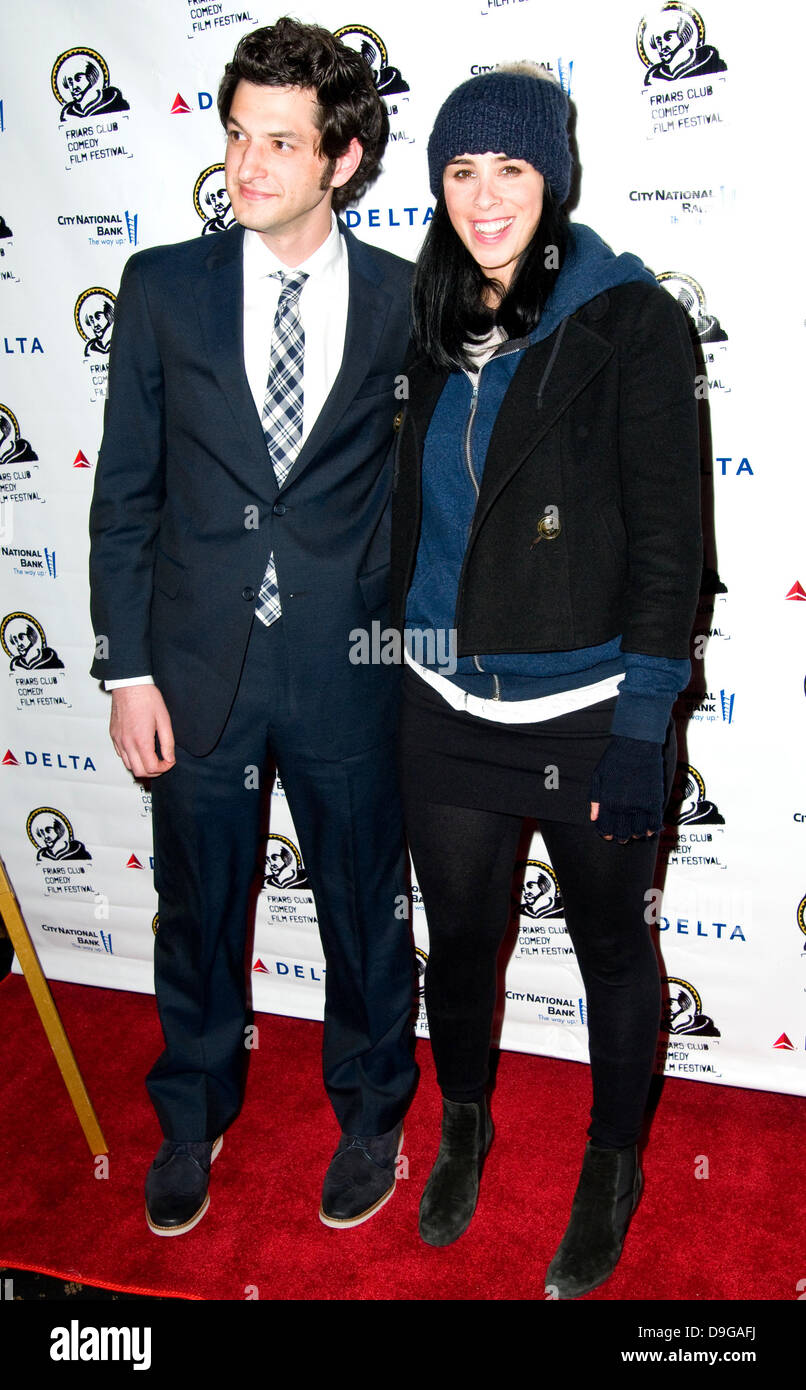 Sarah silverman and ben schwartz hi-res stock photography and images ...