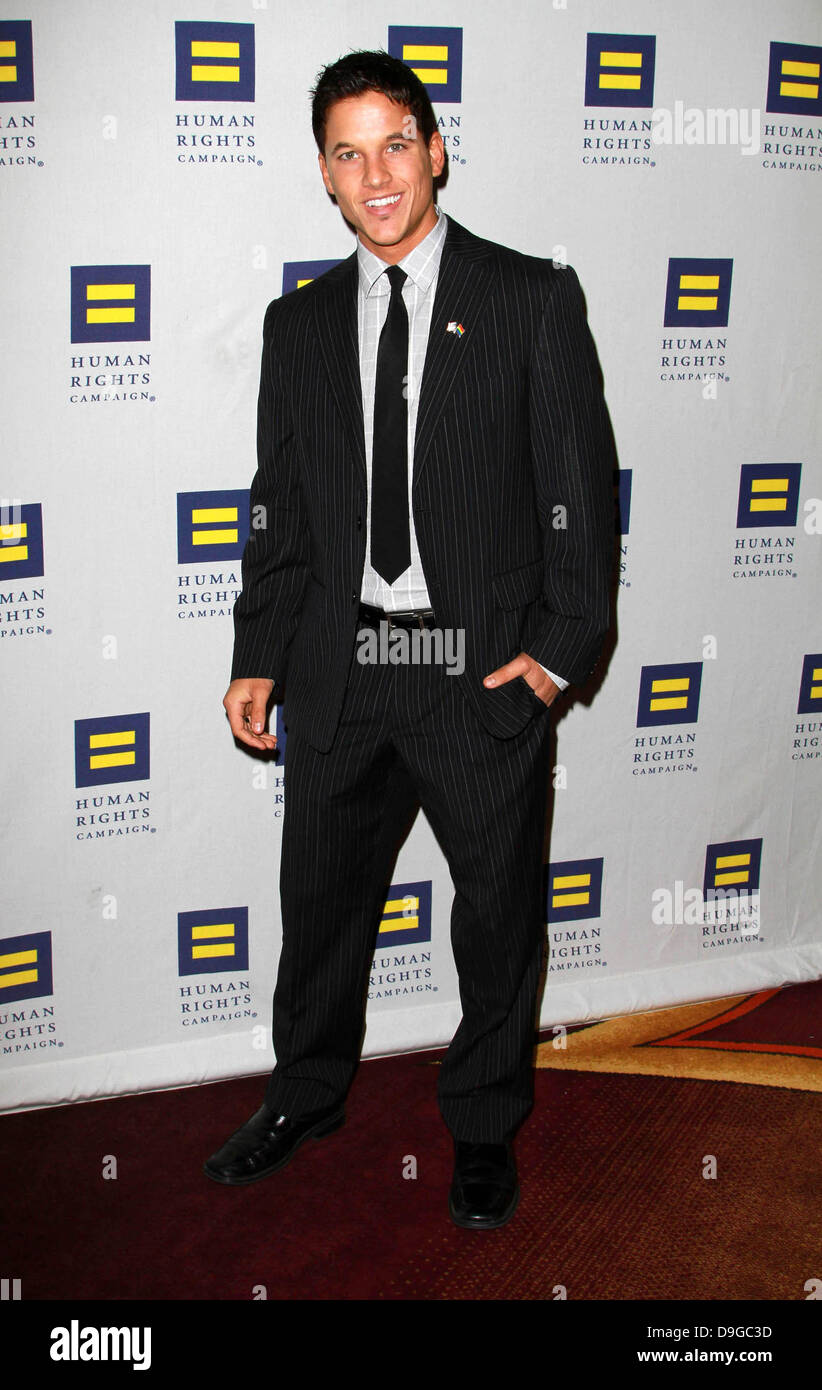 Mike Manning 2011 Human Rights Campaign Los Angeles Gala held at The JW ...