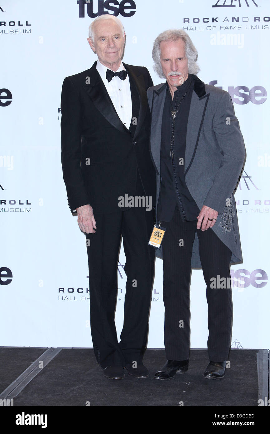 Jac Holzman and John Densmore 26th Annual Rock And Roll Hall Of Fame ...