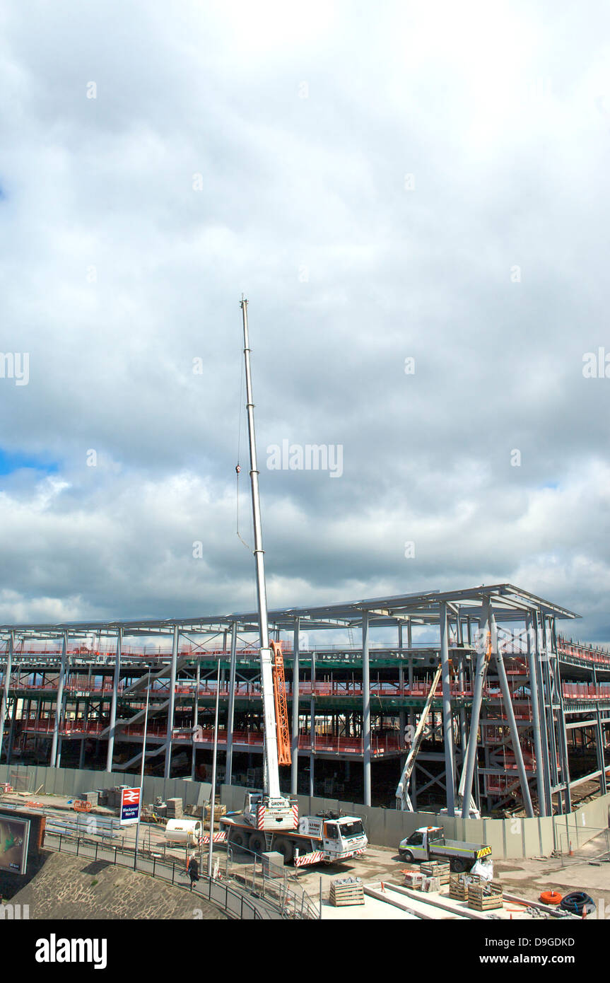 The Talbot Gateway in Blackpool under construction Stock Photo - Alamy