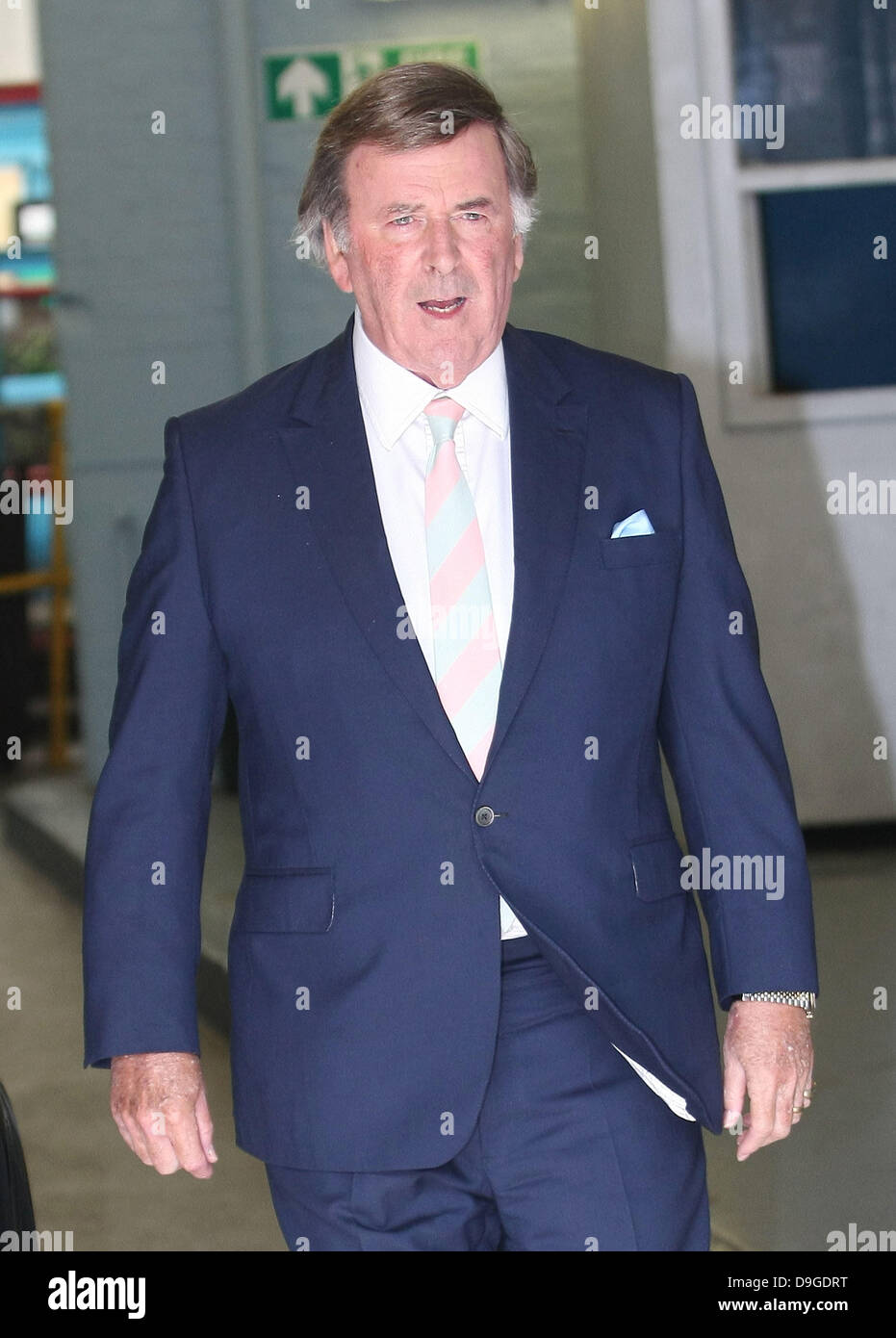 Terry Wogan at the ITV studios London, England - 15.03.11 Stock Photo ...