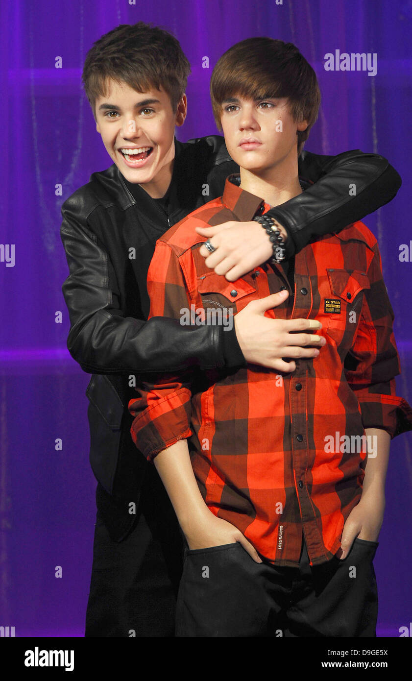 Justin Bieber waxwork unveiling held at Madame Tussauds. London ... Justin Bieber waxwork unveiling held at Madame Tussauds. London ...